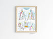 Trigger Point Charts | Set of 3 Posters | SandySpines
